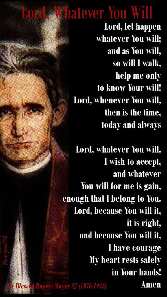 November 1st: Blessed Rupert Mayer, SJ – The Jesuits